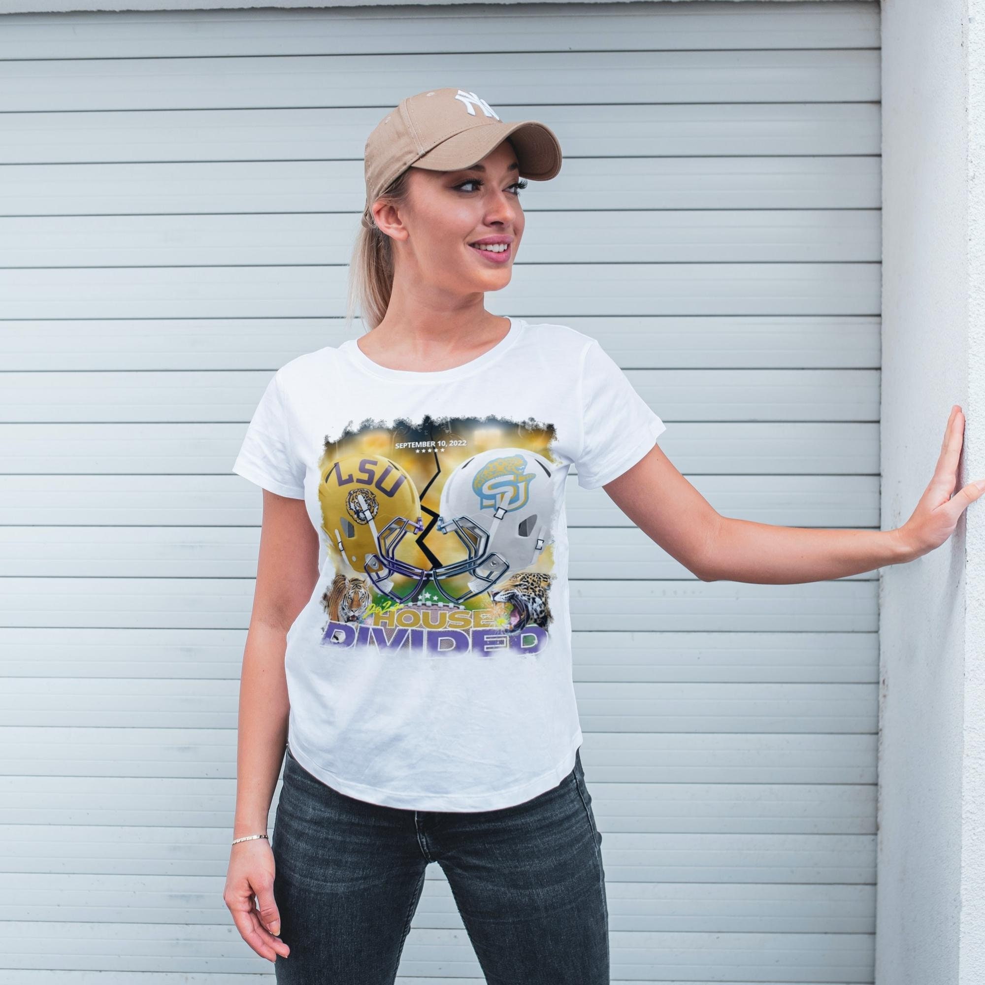 LSU Vs Southern PURPLE House Divided Ready for Sublimation Print - Etsy