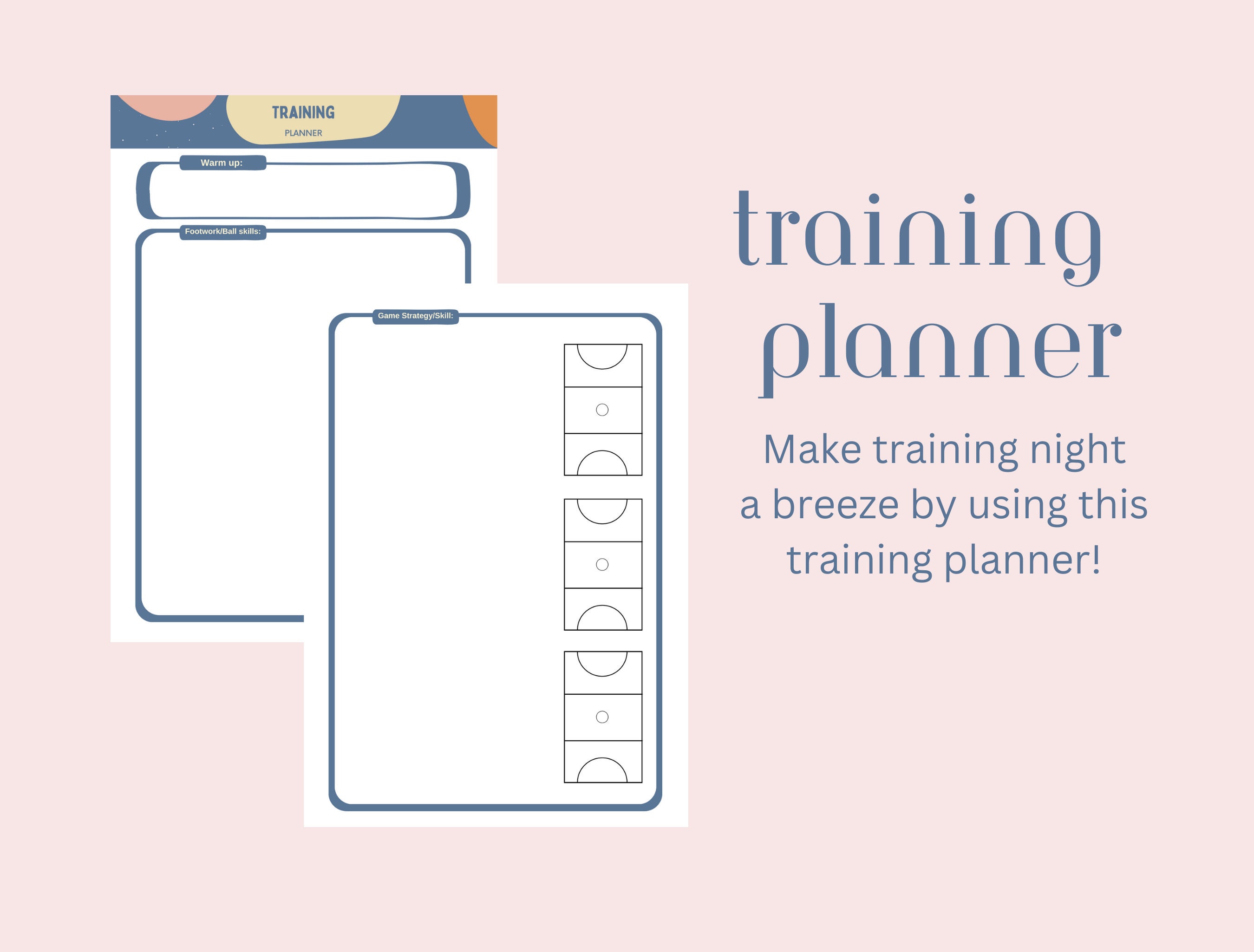 NETBALL COACHING PACK - Downloadable A4 Template - Etsy Australia