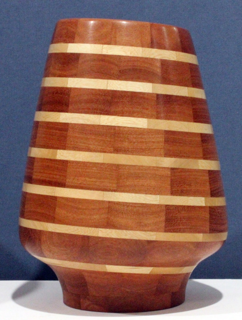 Segmented Vase With 15 Degree Sloping Layers - Etsy