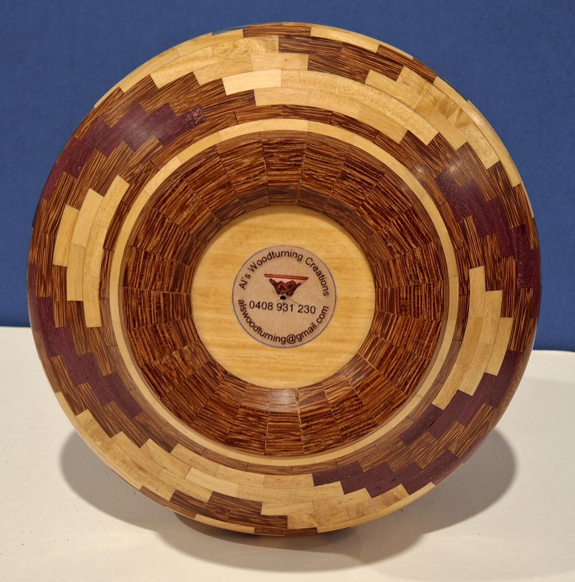Unique Segmented Vase From 3 Timbers - Etsy
