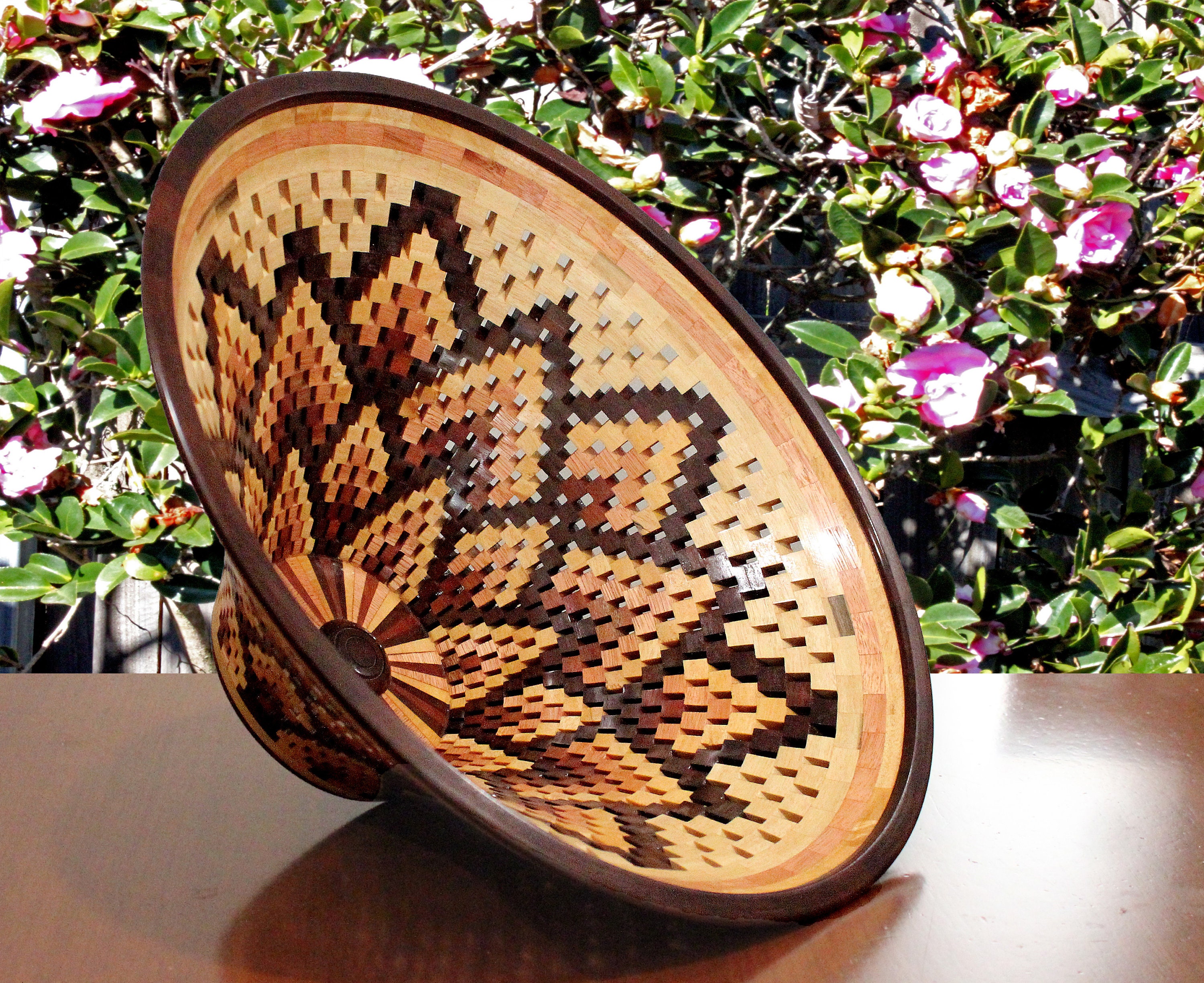 First Place Winner - Open Segmented Large Bowl From 4 Timbers - Etsy