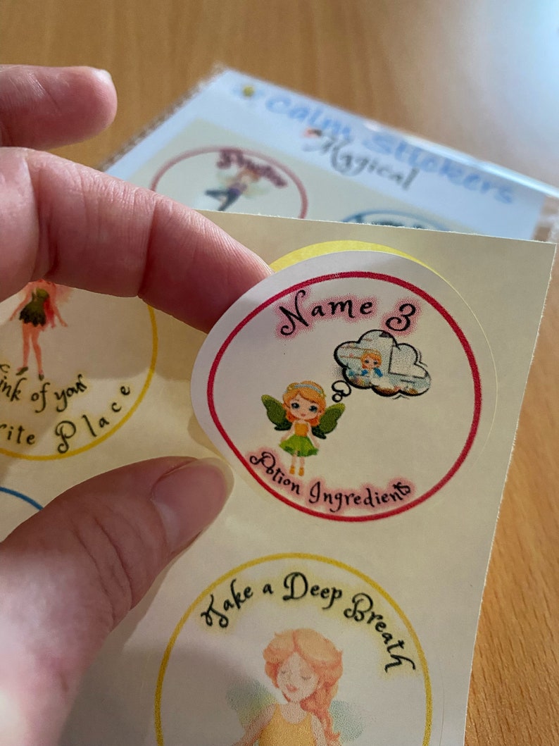 Calm Stickers for Kids | Skills Based Emotional Regulation Resource ...