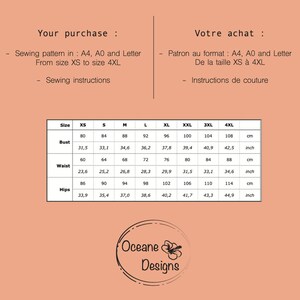 Zoe Top PDF Sewing Pattern - Etsy