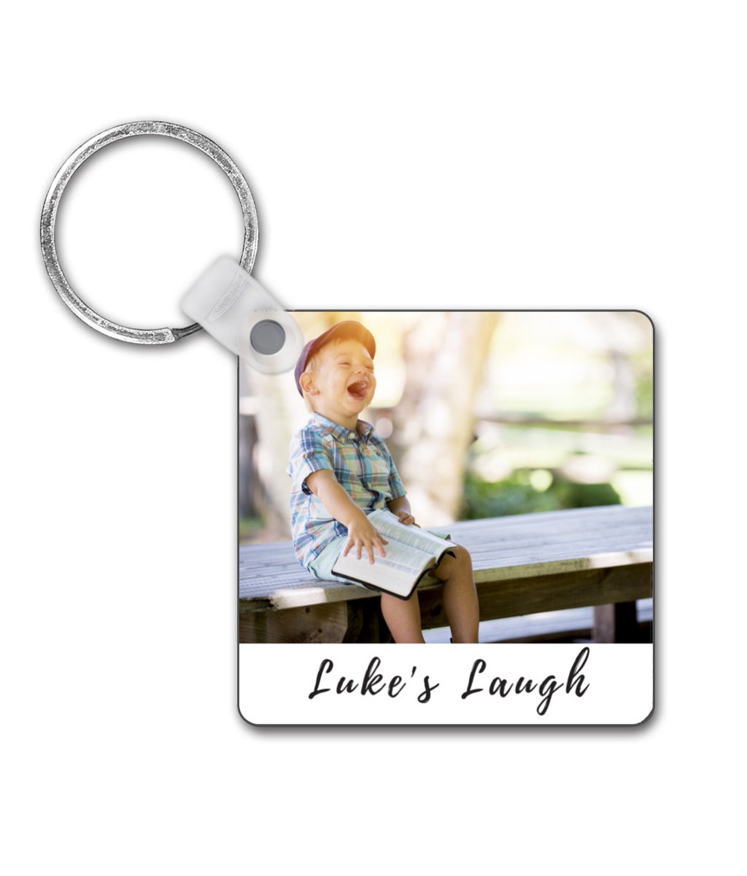 Voice Message of Child's Laugh Keychain, Infant Memory Keyring for ...