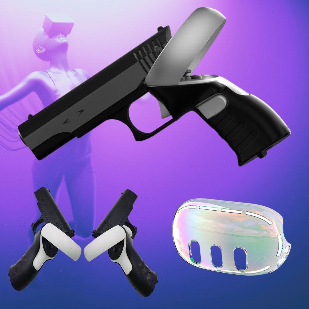 Quest 3 VR Pistol for Snowfox Pro Gunstock Affordable Gun - Etsy Australia