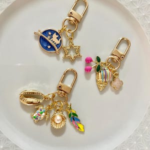 Make Your Own Keychain/custom Bag Charm/keychain Charm/purse Accessory ...