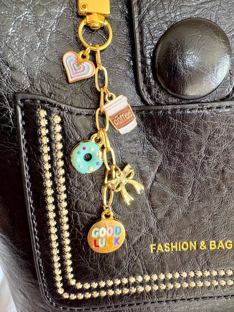 Make Your Own Keychain/custom Bag Charm/keychain Charm/purse Accessory ...