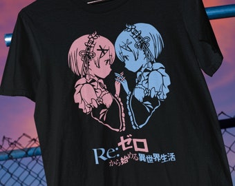 Rem Re Zero Shirt - Etsy