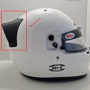 Rear Spoiler for Bell Helmets RS3/RS3K/GP3/RS7/RS7K Black - Etsy