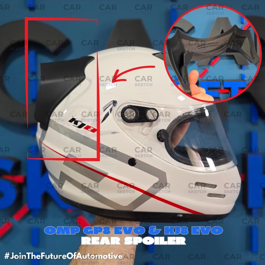 OMP GP8 Evo - KJ8 Evo Rear Spoiler - Etsy