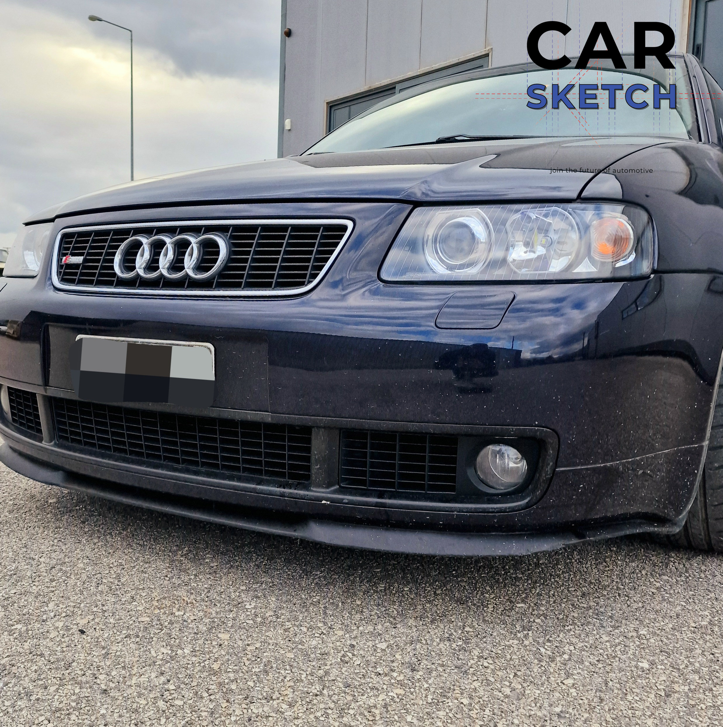 Audi S3 A3 8L FrontstoBstange Grill 8L9807681 3FZ 8L9807682 3FZ Etsy