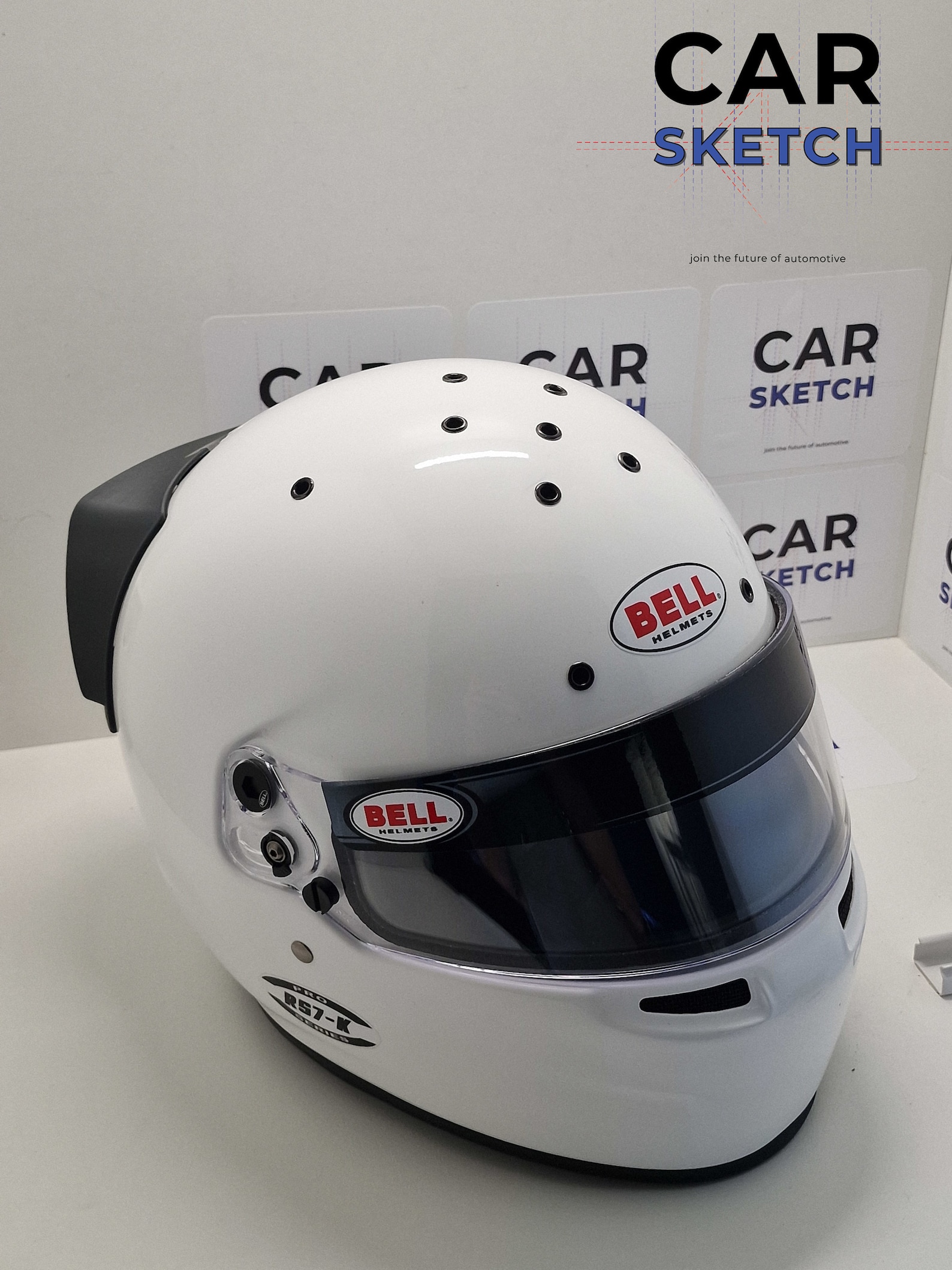 Rear Spoiler for Bell Helmets RS3/RS3K/GP3/RS7/RS7K Black - Etsy