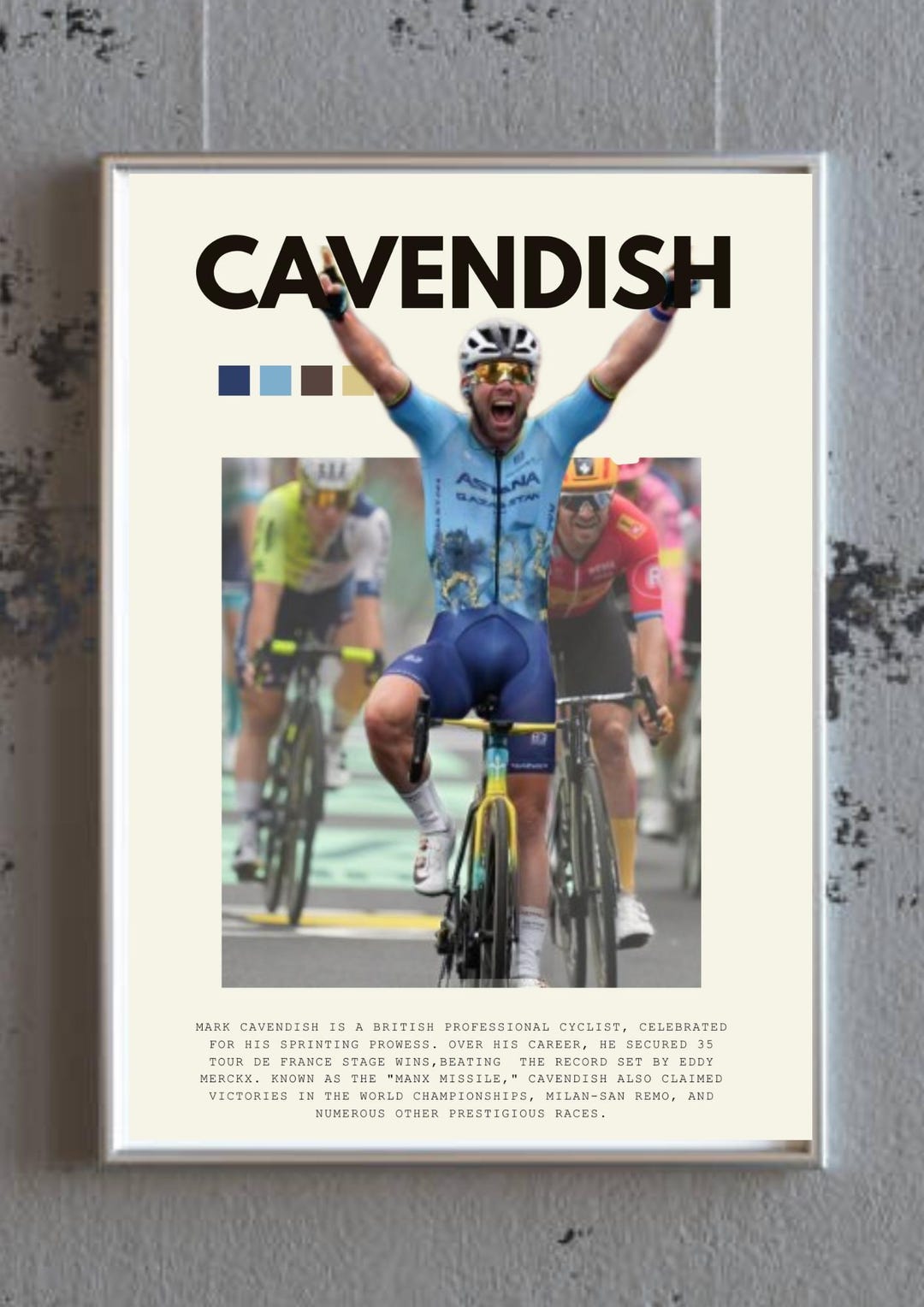 Mark Cavendish Print - Etsy