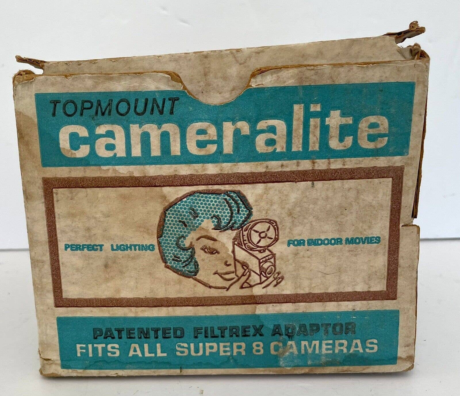 Vintage Cameralite Movie Camera Light GE Topmount Acme Lite - Etsy