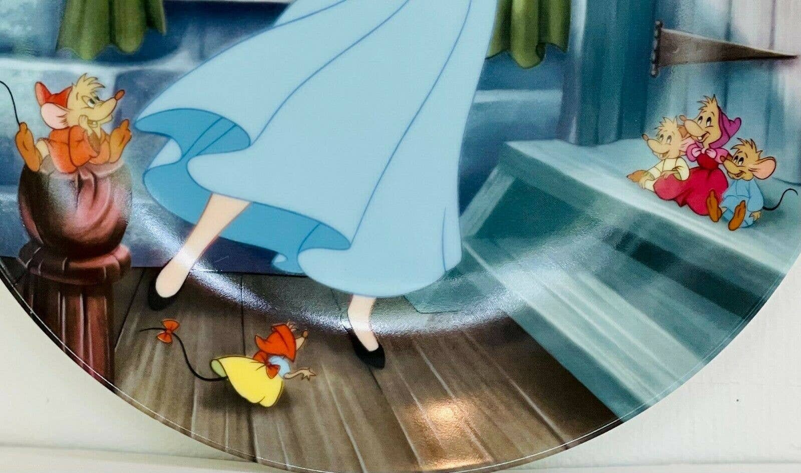 Set of 2 Walt Disney Cinderella Plates Knowles Authentic W/ - Etsy