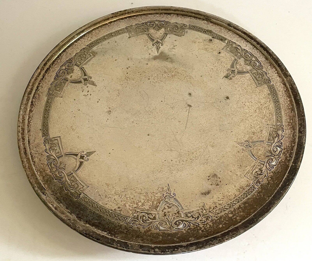 Vintage Poole Silver Co. EPNS Silver Plate/tray 8675 10D - Etsy