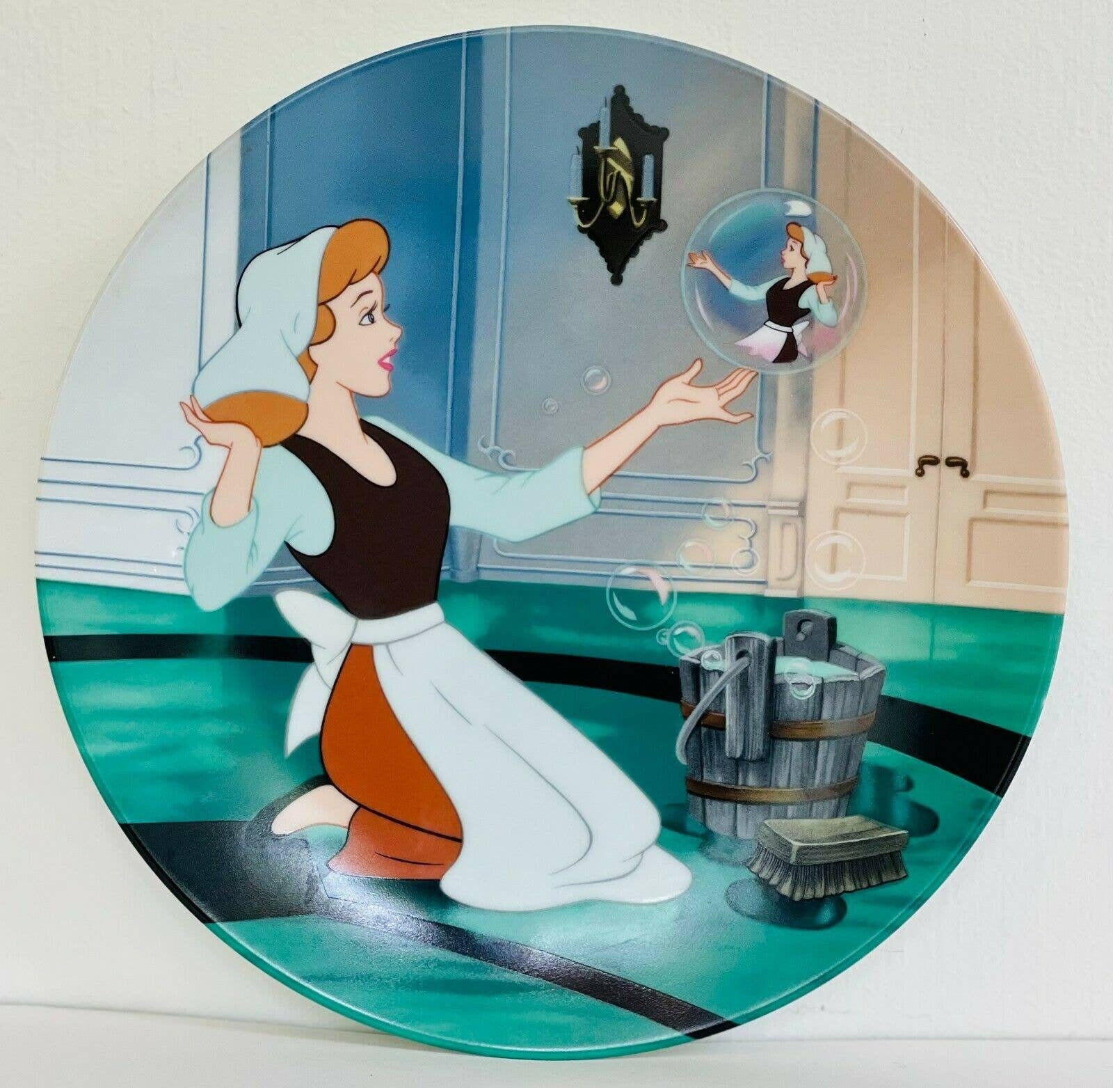 Set of 2 Walt Disney Cinderella Plates Knowles Authentic W/ - Etsy