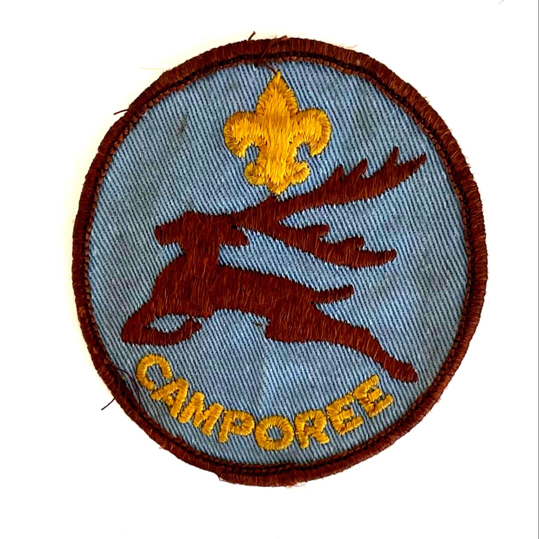 Vintage Girl Scout Camporee Sew on Embroidered Patch - Etsy