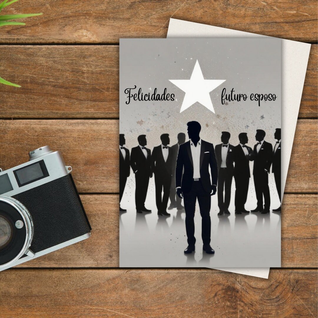 Bachelor Party Greeting Card, Congratulations Future Husband, Printable ...