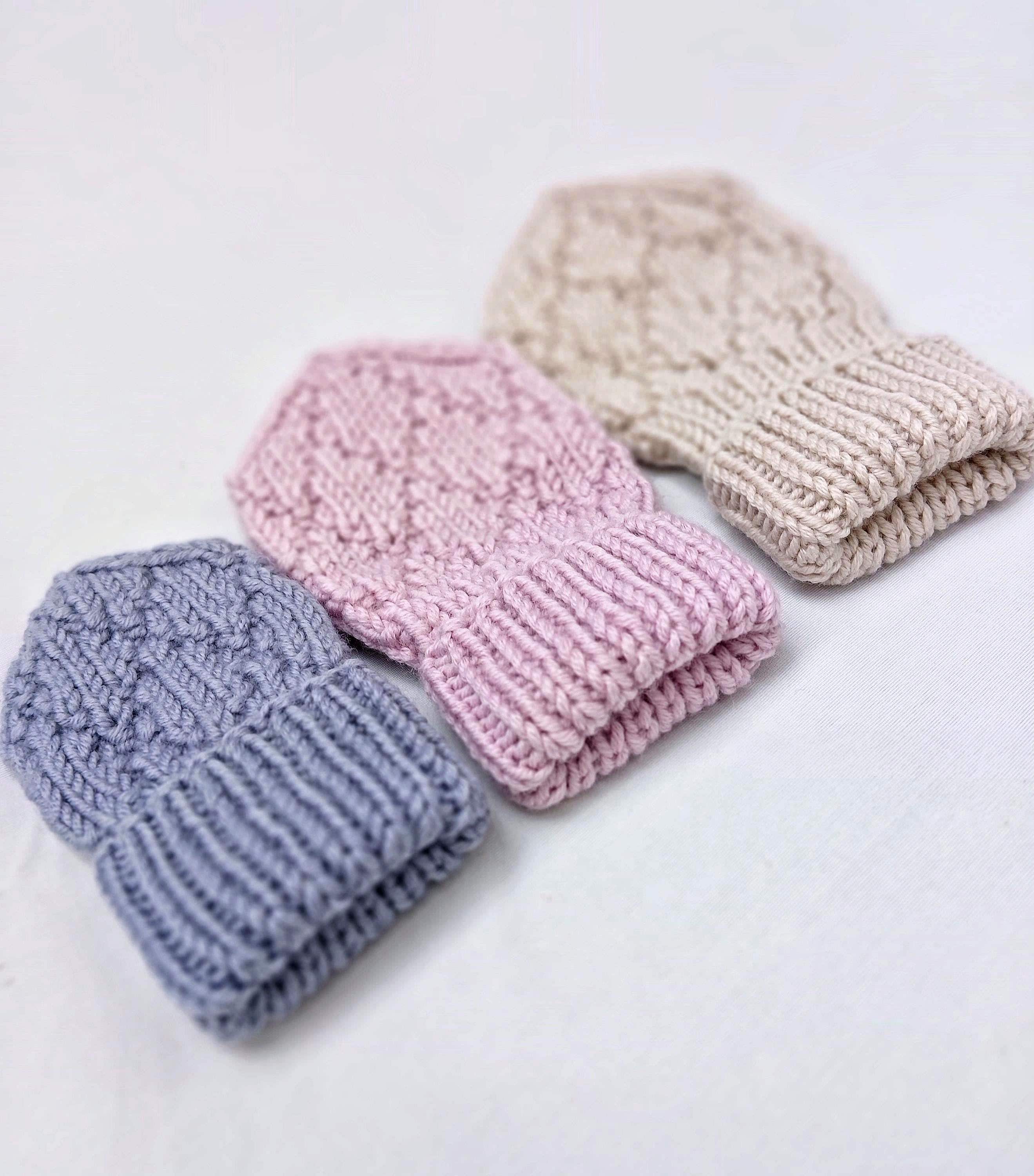 Knitting Pattern Baby Mittens, Gift for Baby, Easy Knit for Newborn ...