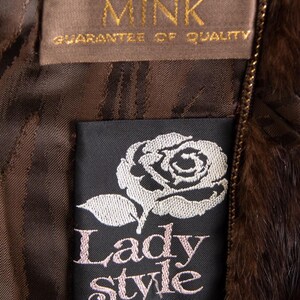 14229 Glamorous Real Saga Mink Coat Luxury Fur Jacket Beautiful Look ...