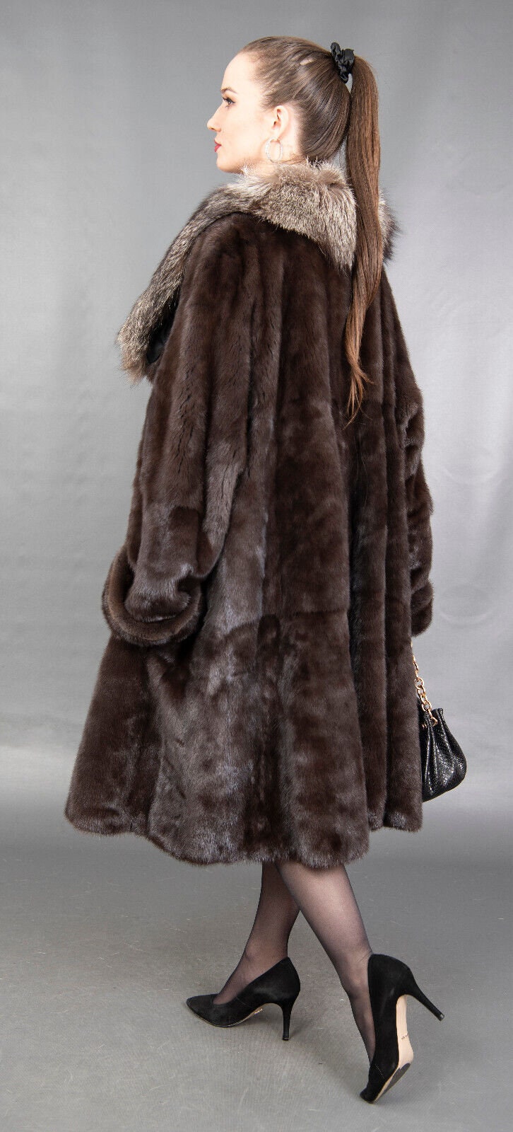 5721 Gorgeous Real Mink Coat Luxury Fur Jacket Swinger - Etsy