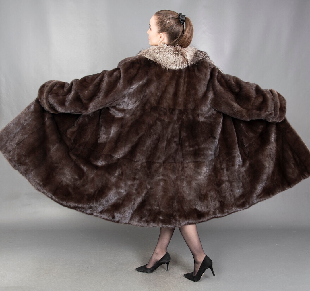 5721 Gorgeous Real Mink Coat Luxury Fur Jacket Swinger - Etsy