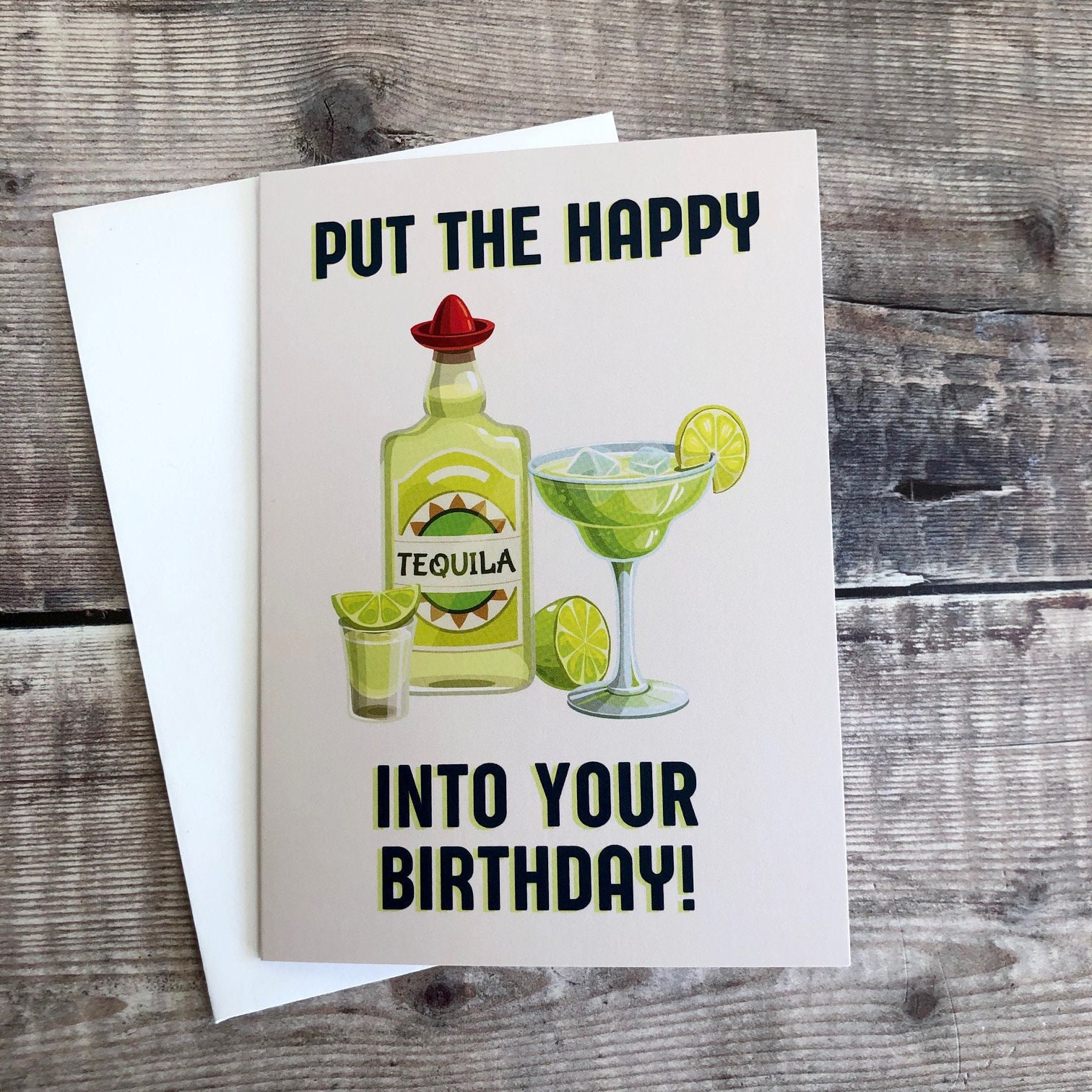 Happy Birthday Tequila Shots