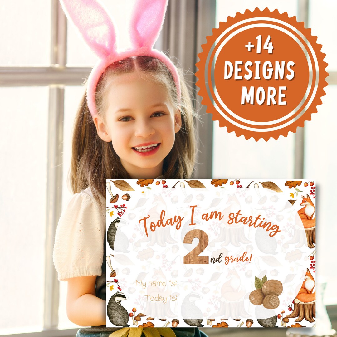 BUNDLE First Day Of 2nd Grade Instant Download 15 Different Designs Of bundle-first-day-of-2nd-grade-instant-download-15-different-designs-of