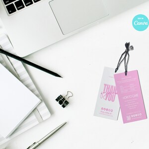 Printable Pink Clothing Hang Tag Template, Fashion Boutique Price Tag ...