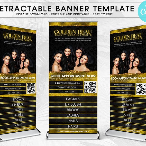 Pop up Shop Retractable Banners - Etsy