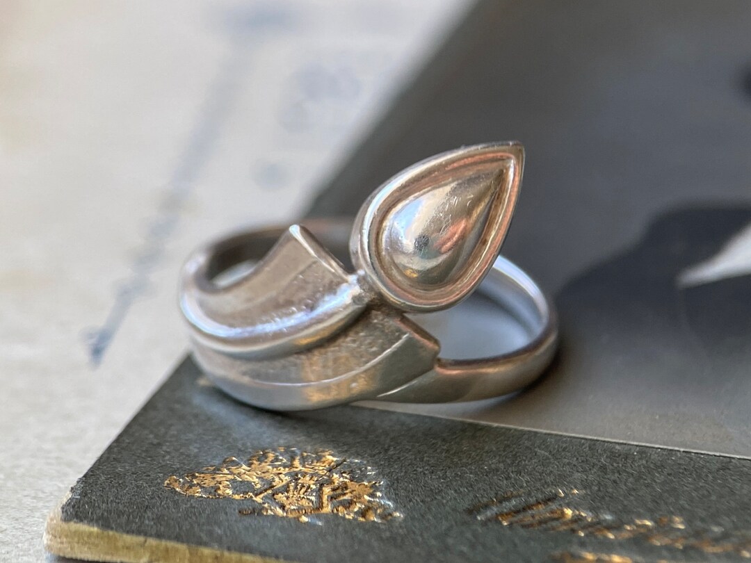 Vintage Hallmarked Sterling Silver Ring, Made in Ukraine in 1998, Gift ...