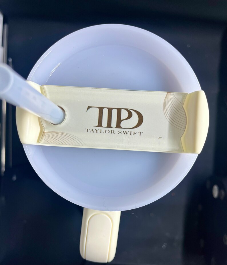 TTPD Name Plate for Stanley 20, 30 & 40oz Tumblers Taylor Swift Name ...
