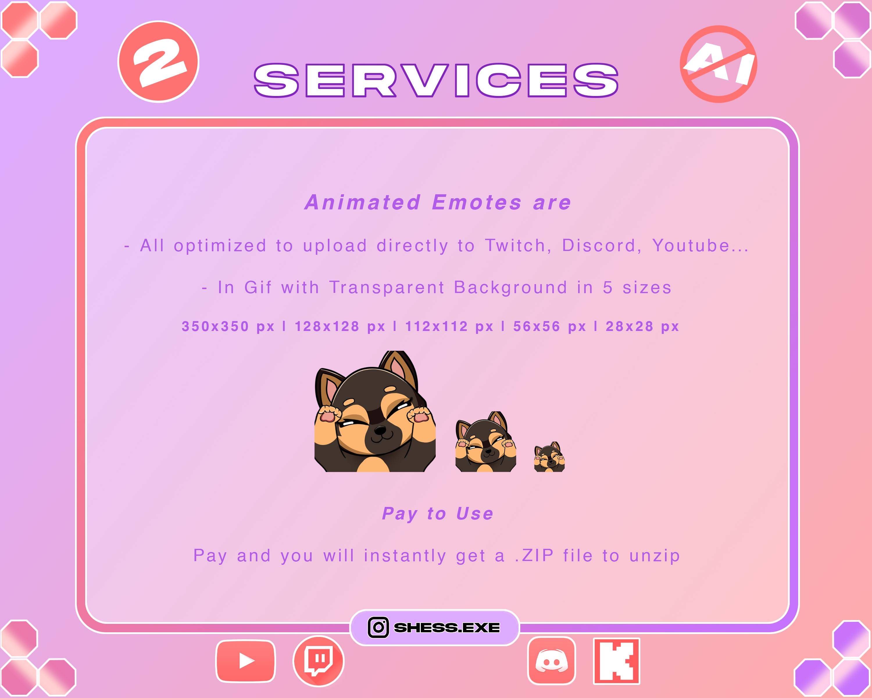Animated Dancing German Shepherd Emotes – 2 Versions Available ...