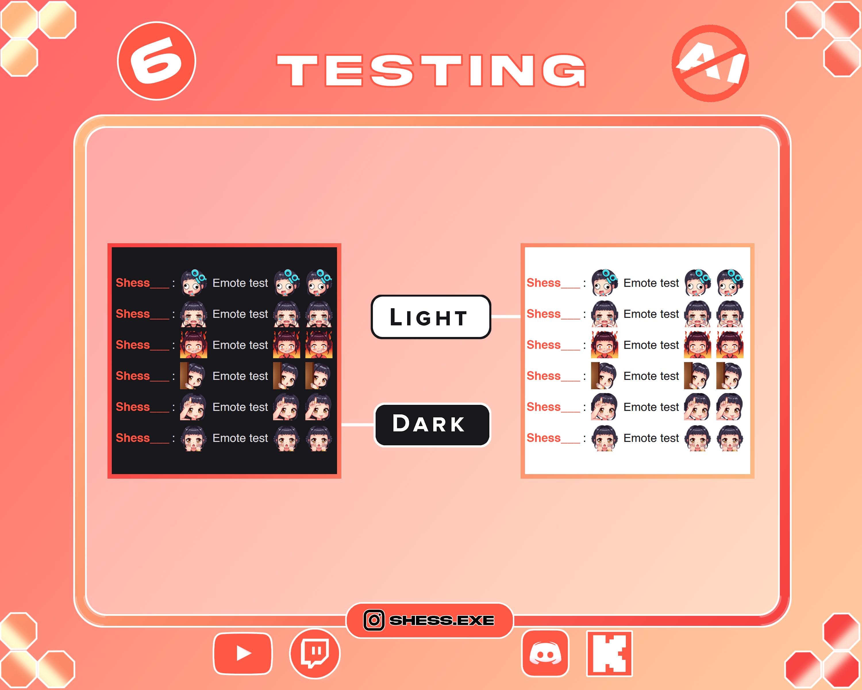 Pack 6 Emotes / Zoey Emote/ Kpop Demon Hunters Emote / Twitch Emote ...