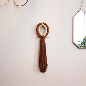 Nil Wall Charm Ankh Symbol the Key of Life Wall Hanging Tassel Door ...
