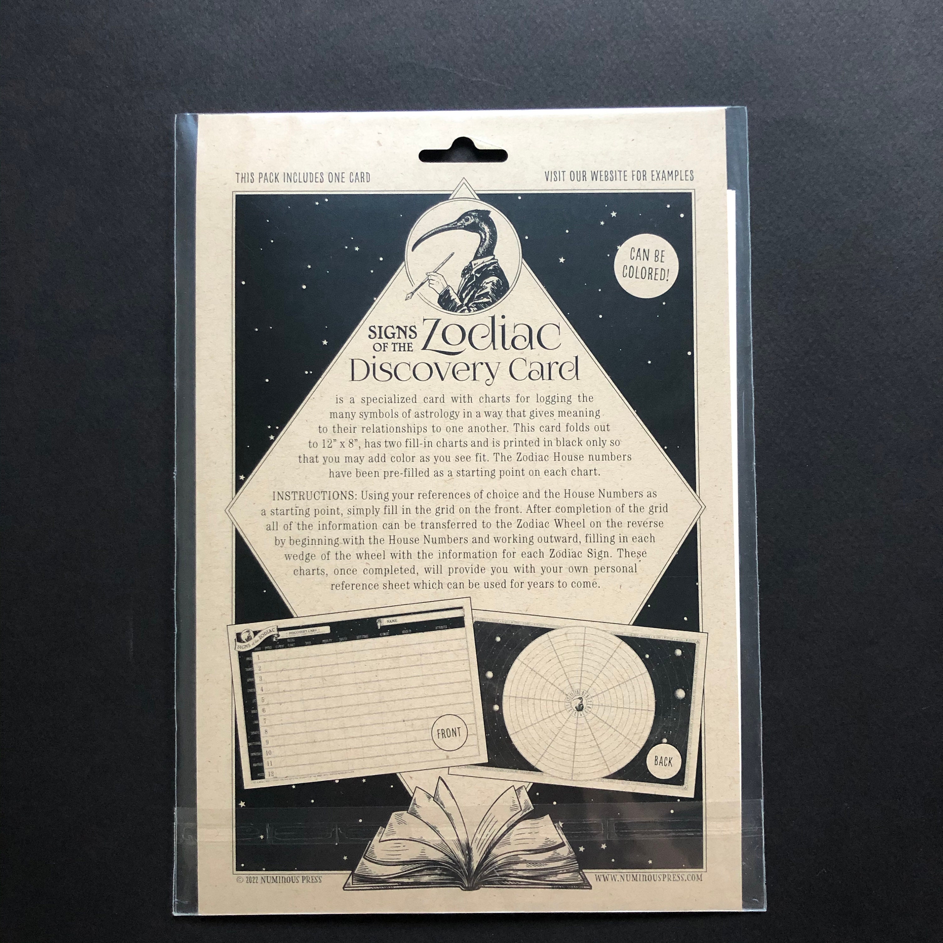 Astrology DIY Reference Card - Etsy