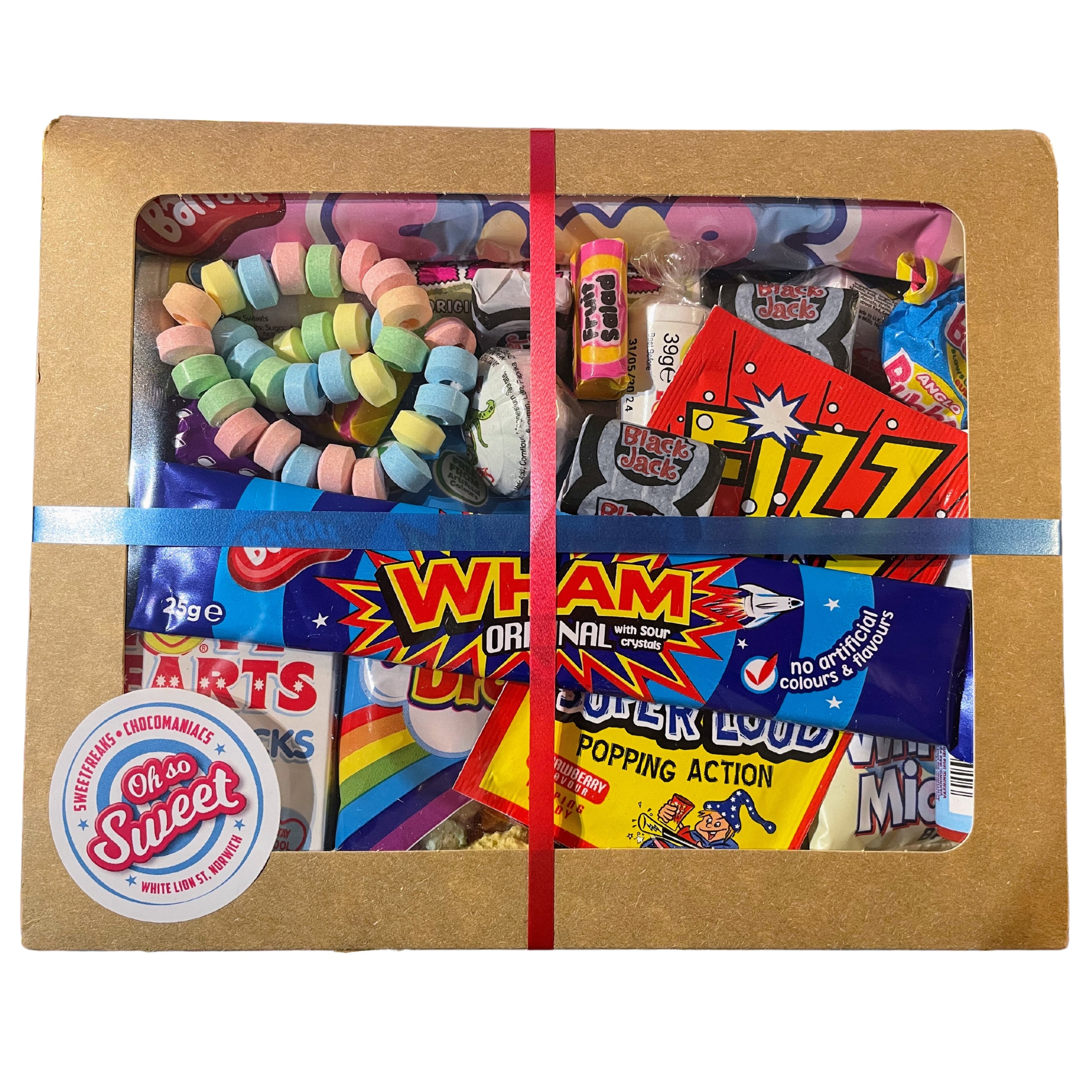 Retro English Sweets Gift Box: 28 Piece Candy Hamper - Etsy UK