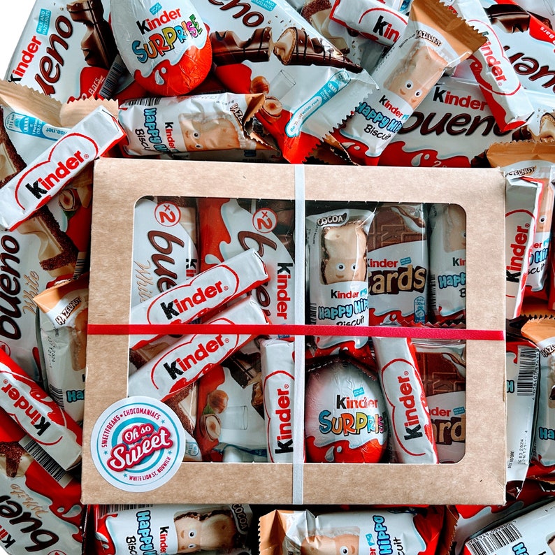 Kinder Bueno Chocolate Gift Box: 11-item Candy Hamper - Etsy UK