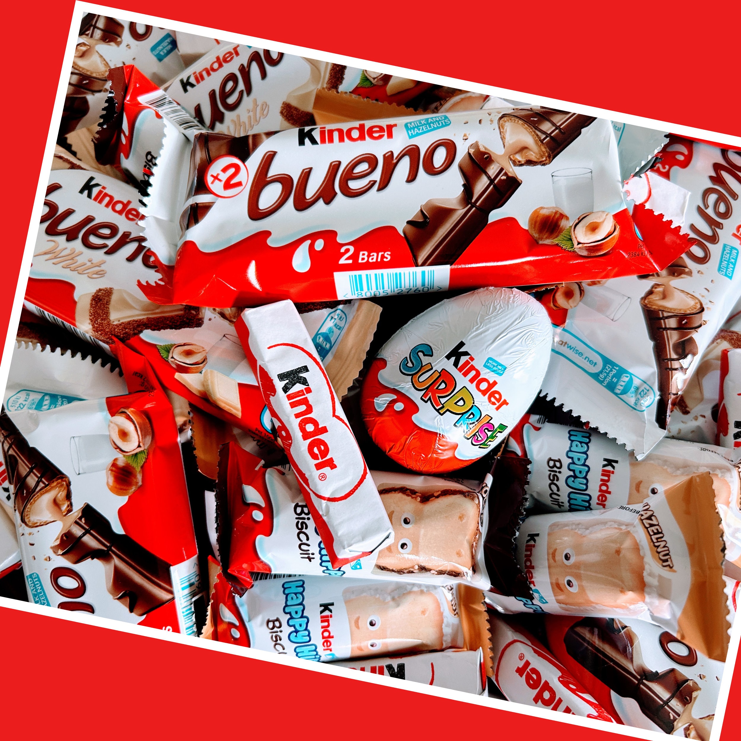 Kinder Bueno Chocolate Gift Box: 11-item Candy Hamper - Etsy UK