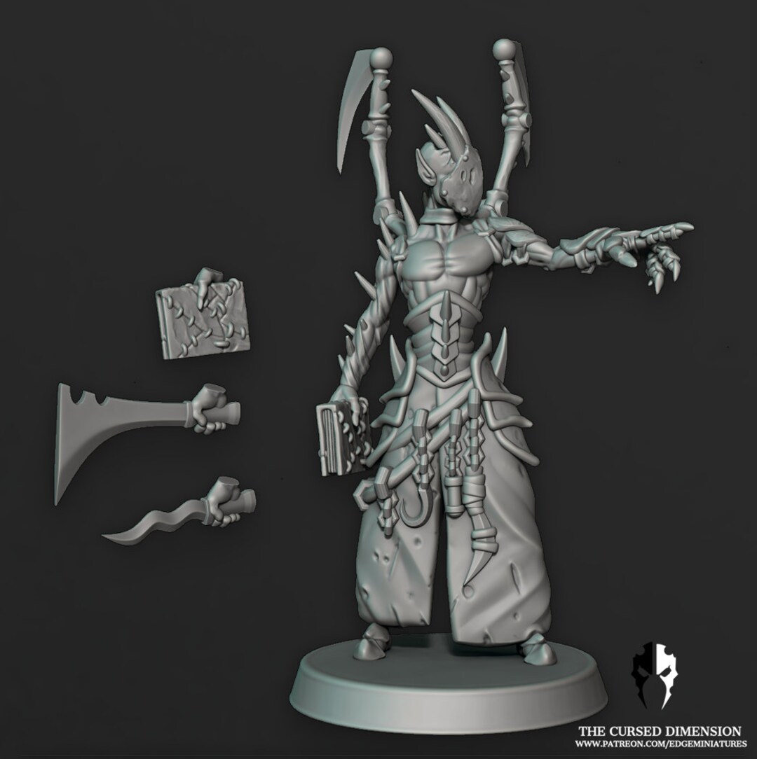 Cursed Dimensions: Coven Leader - Set 6 - Cursed Elves by Edge ...