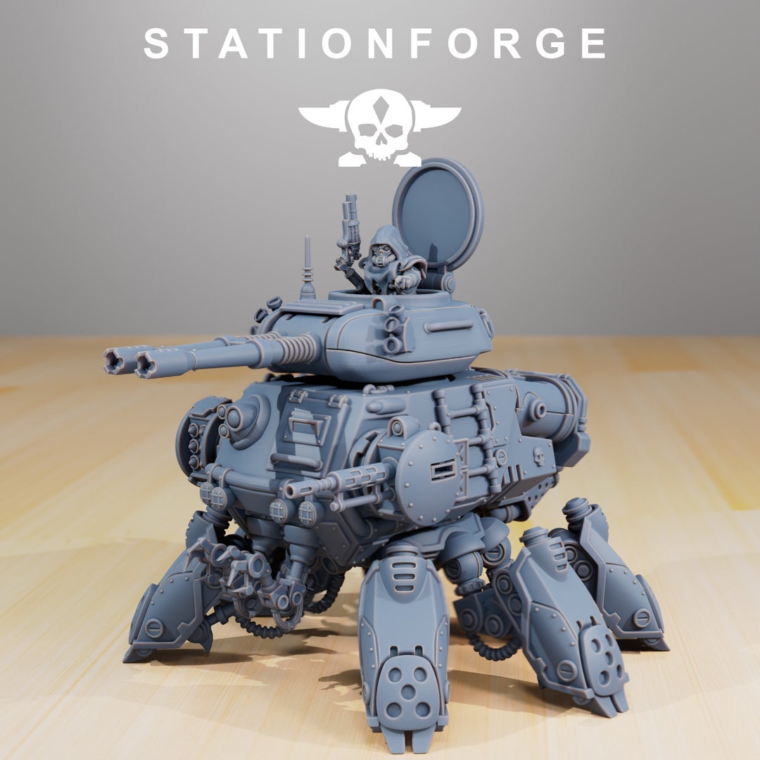 Scavenger Spider Tank by Stationforge - Etsy