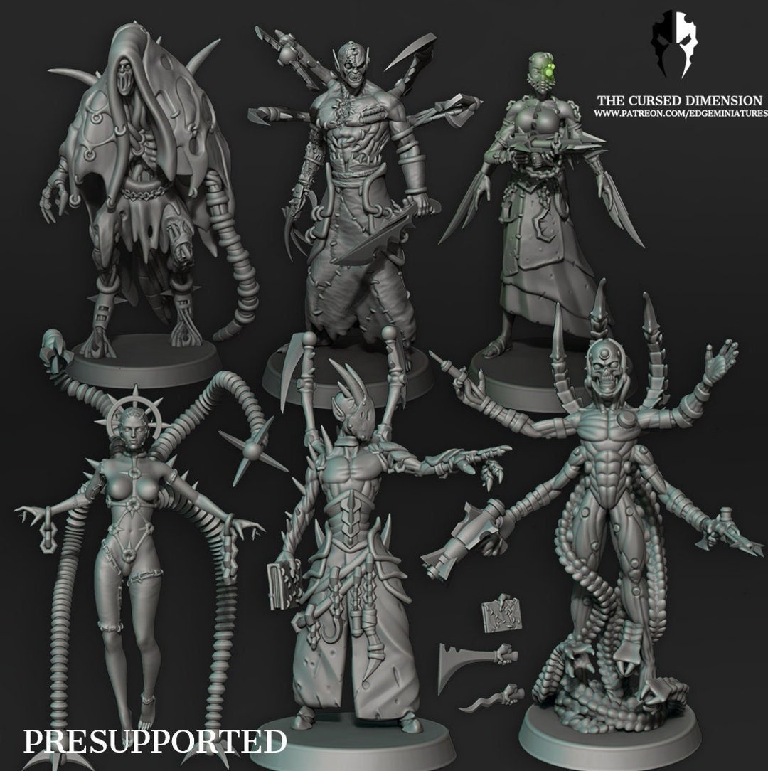 Cursed Dimensions: Coven Leader - All 6 Sets - Cursed Elves by Edge ...