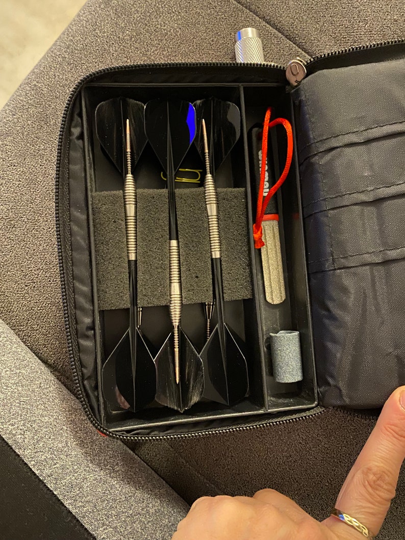 Personalized Dart Case With Club Logo / Dart Bag With Club Logo / Dart ...