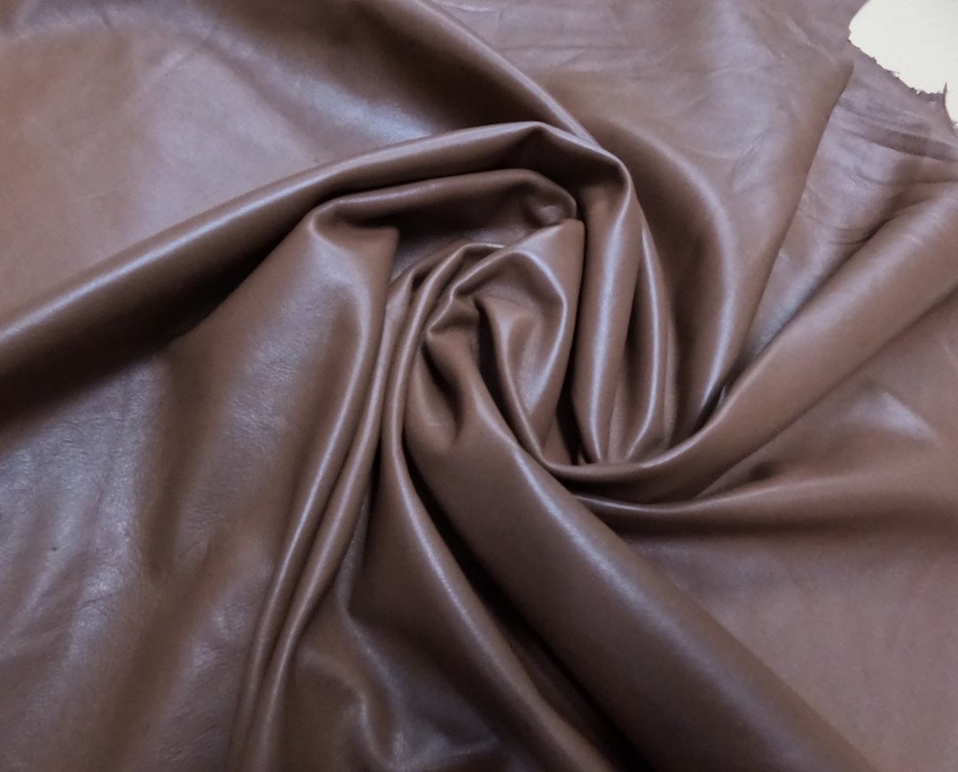 BROWN Lambskin Leather HIDES | Sheepskin Leather Hides, Premium Quality ...