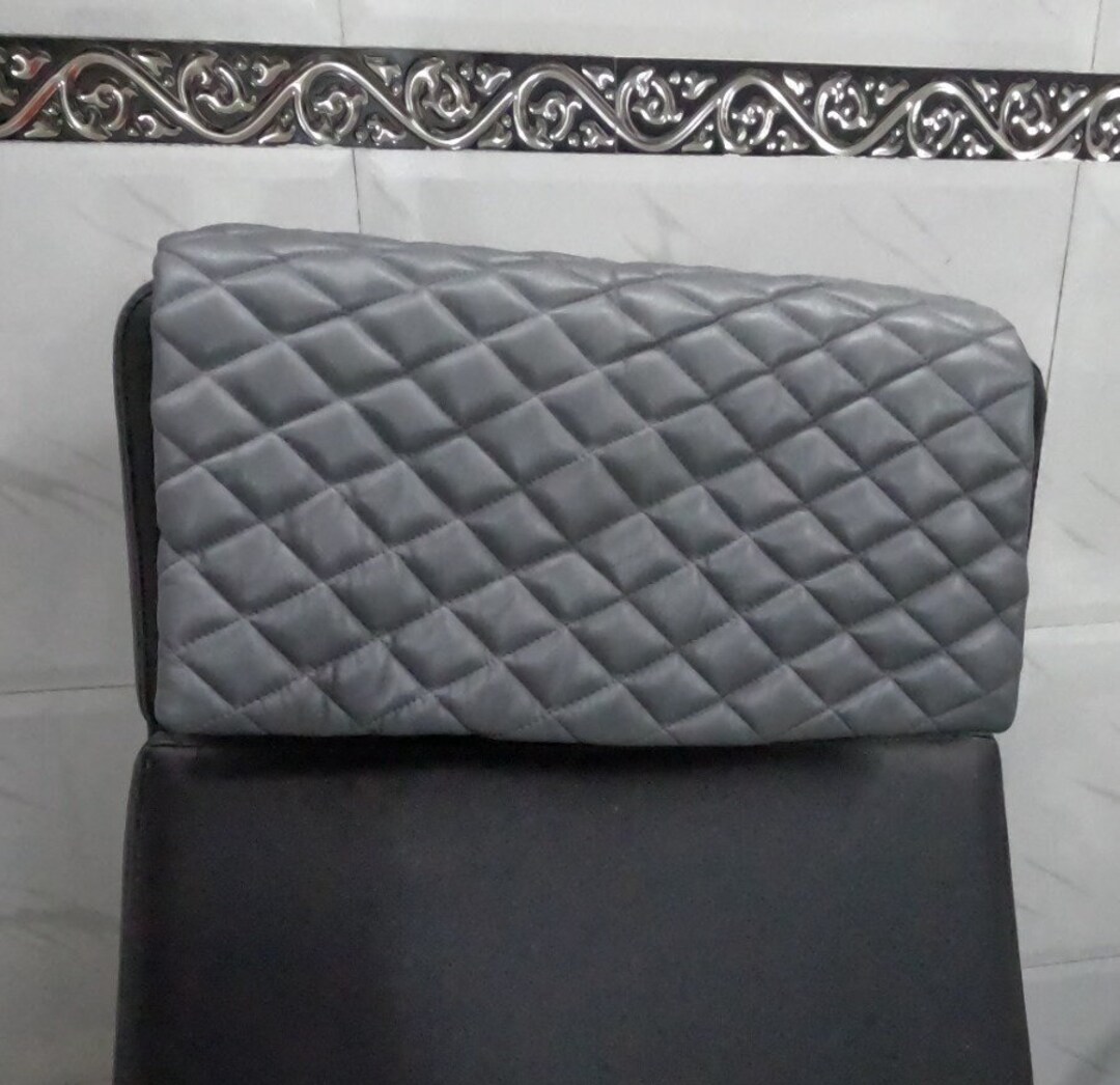 Lambskin Leather Recliner Chair HEADREST Cover, Furniture Protector ...