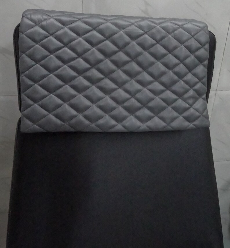 Lambskin Leather Recliner Chair HEADREST Cover Furniture - Etsy