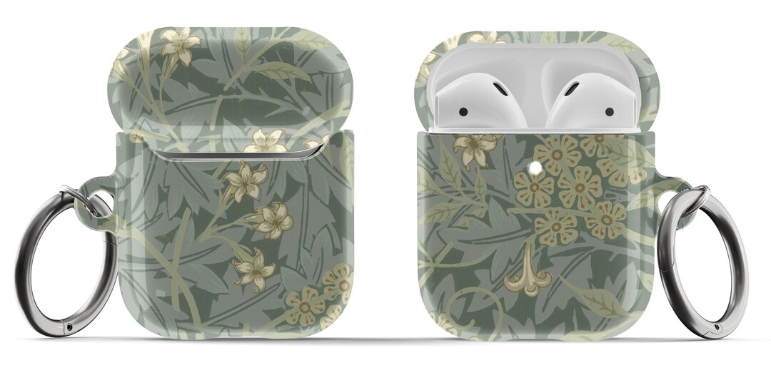 Sage Green Desert Florals on 1st or 2nd Gen AirPod Case | Hard Cover ...
