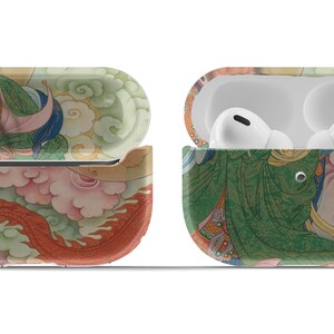 Japanese Dragon Art AirPod Case | Hard Cover for Original or Pro ...