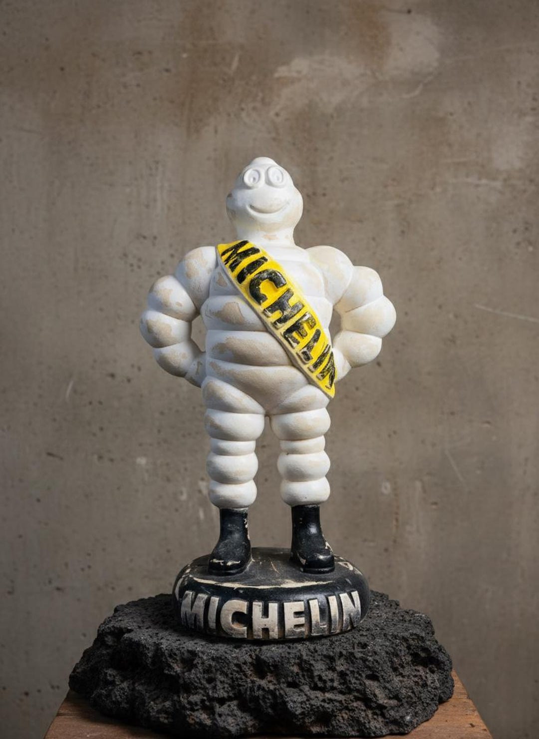 Bibendum Michelin Plaster Statue 48 Cm - Etsy